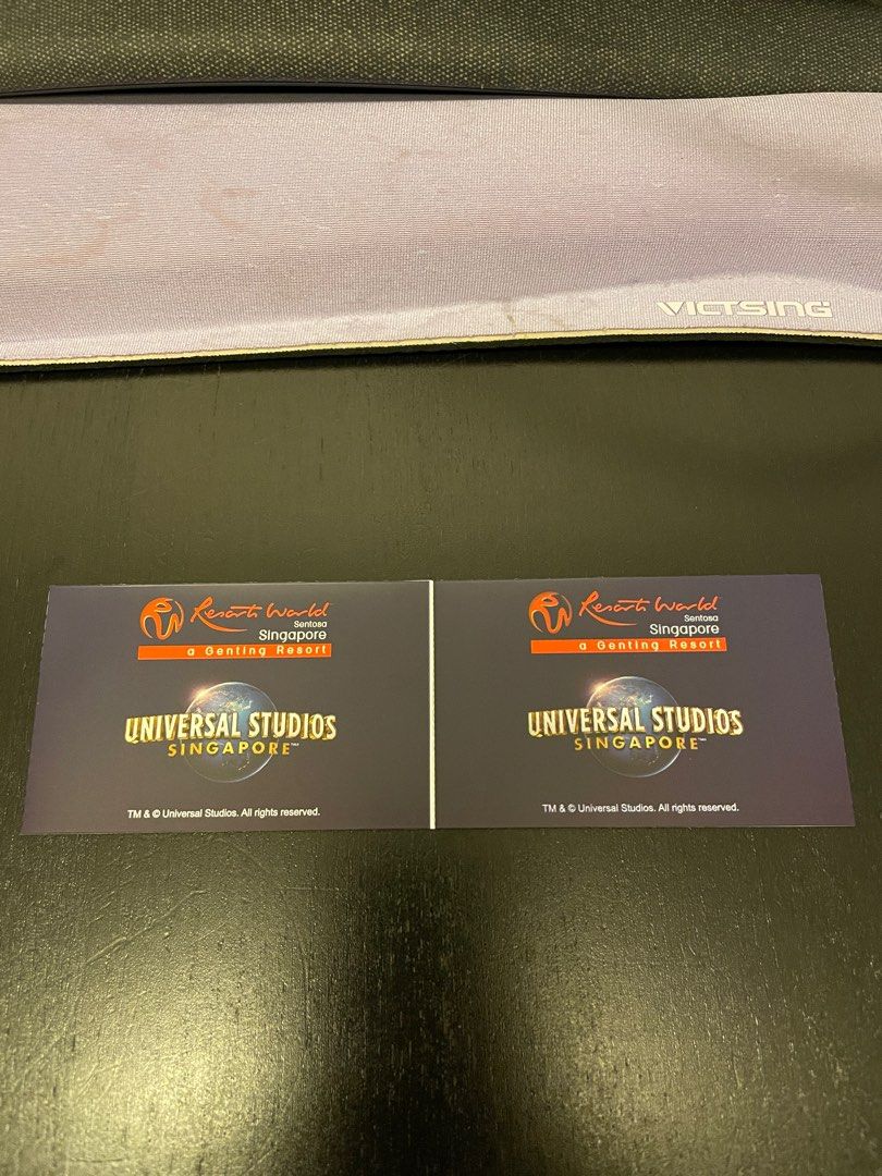 Universal Studio Singapore USS ticket, Tickets & Vouchers, Local ...
