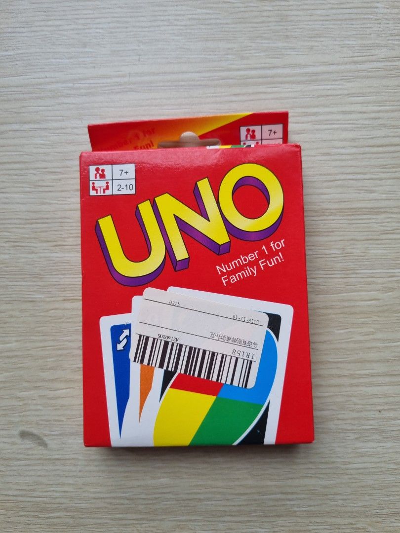 Uno Card Deck, Hobbies & Toys, Toys & Games on Carousell