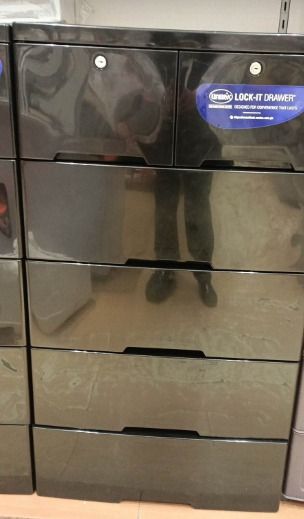 URATEX BLACK DEMON DRAWERS 5 LAYERS, Furniture & Home Living, Furniture ...