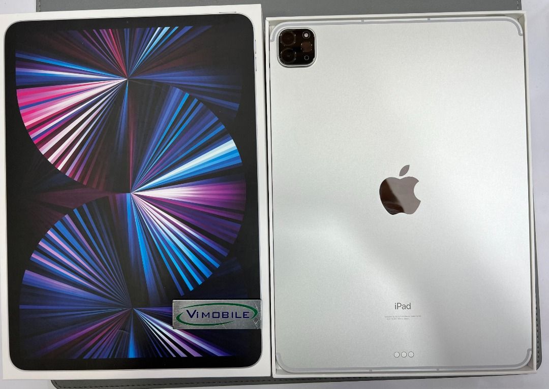 Used iPad Pro 11" (3rd Gen M1) 256GB Cellular Silver, Mobile Phones ...