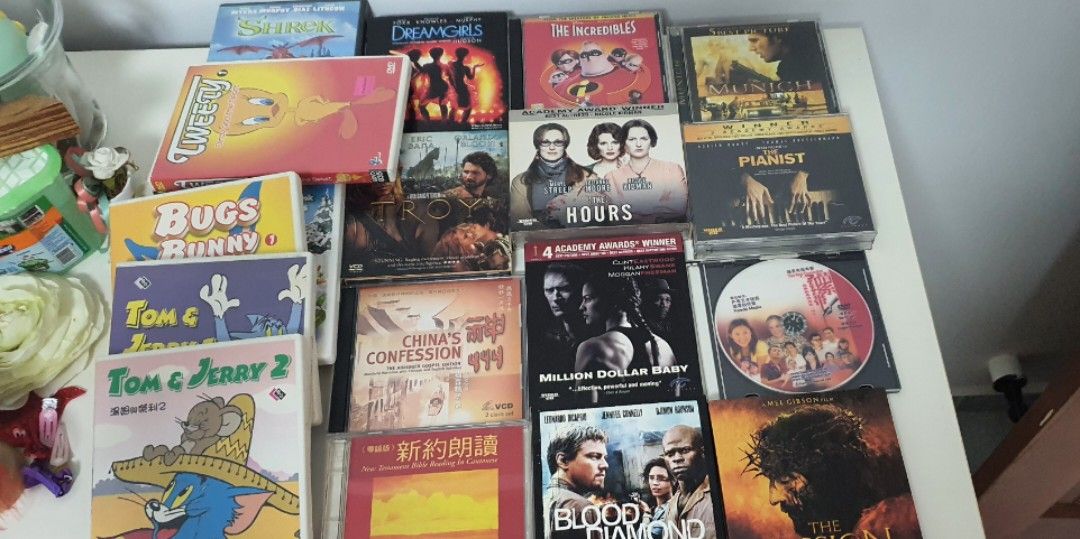 Vcd and dvd Assortment $5 each, Hobbies & Toys, Music & Media, CDs ...