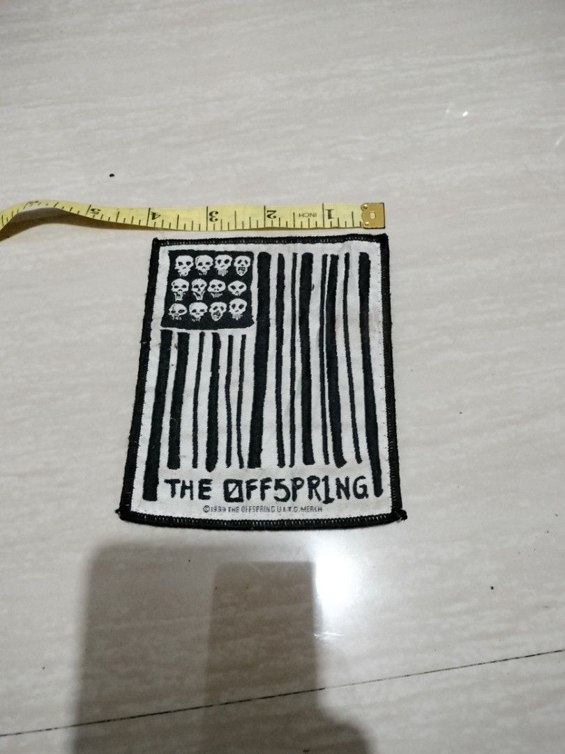 vintage 1999 THE OFFSPRING PATCH, Men's Fashion, Tops & Sets, Tshirts ...