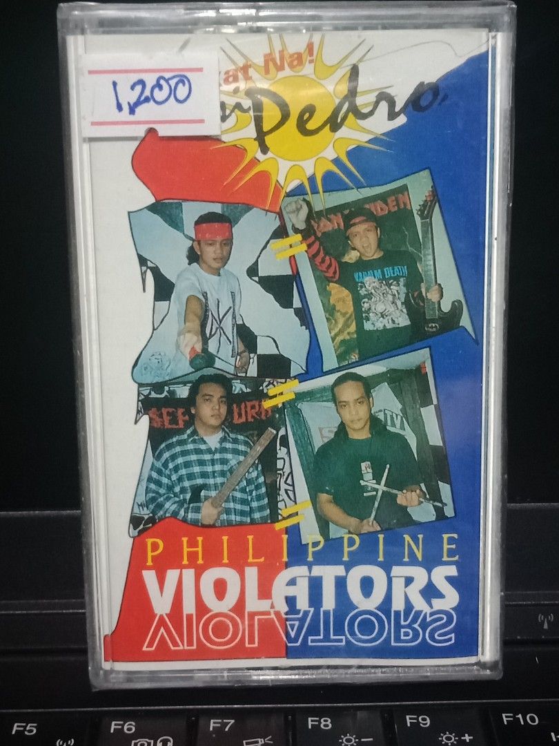 VINTAGE PHILIPPINE VIOLATORS "SIKAT NA SI PEDRO" SEALED CASSETTE TAPE ...