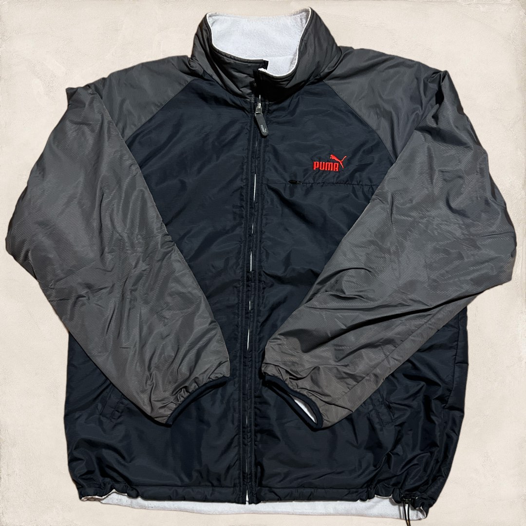 Vintage Puma Reversible Windbreaker, Men's Fashion, Coats, Jackets and ...