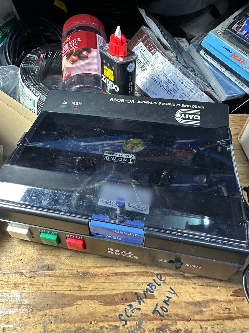 Vintage Video tape rewind, Hobbies & Toys, Memorabilia & Collectibles ...