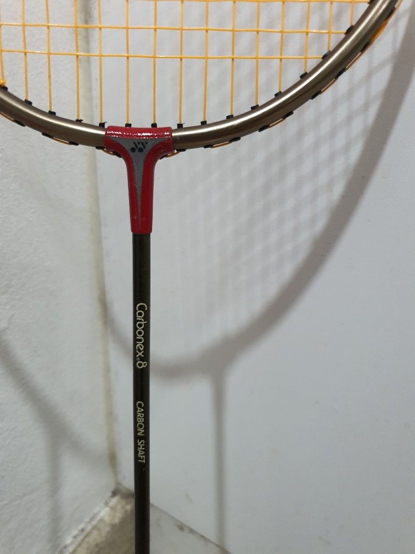 Vintage Yonex Carbonex 8 Badminton Racquet, Sports Equipment, Sports & Games, Racket & Ball ...