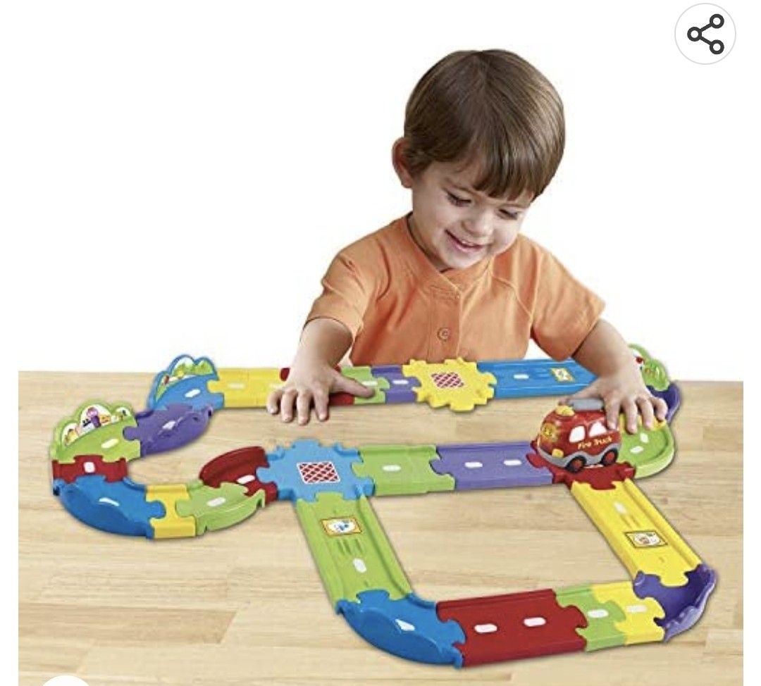 Vtech Gogo Smart Wheels Deluxe Track Set, Hobbies & Toys, Toys & Games ...