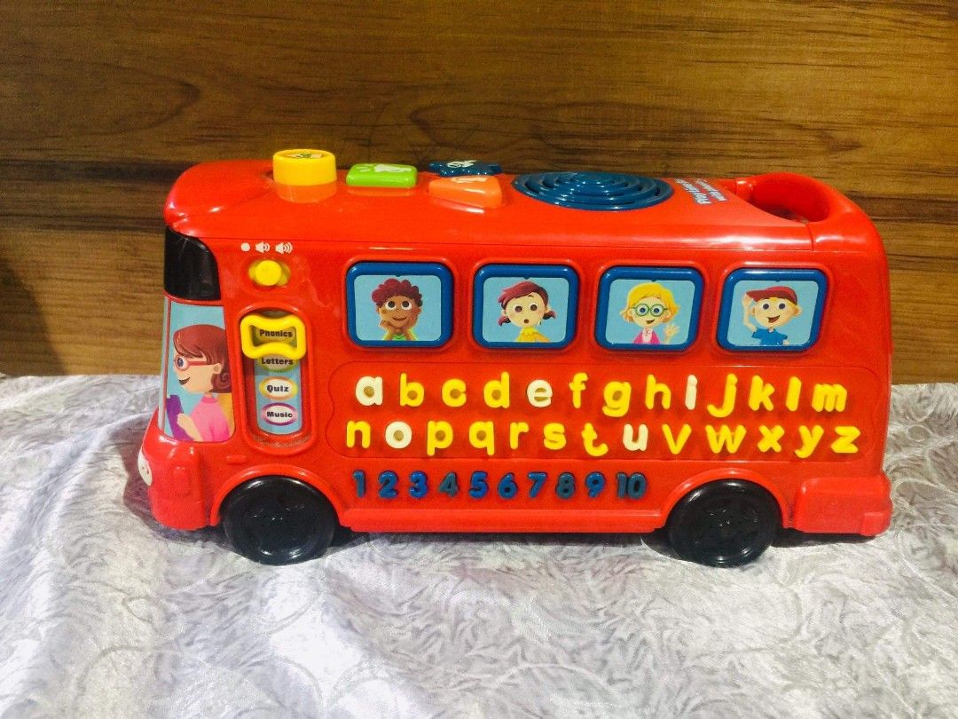 VTECH PLAYTIME BUS, Hobbies & Toys, Toys & Games on Carousell