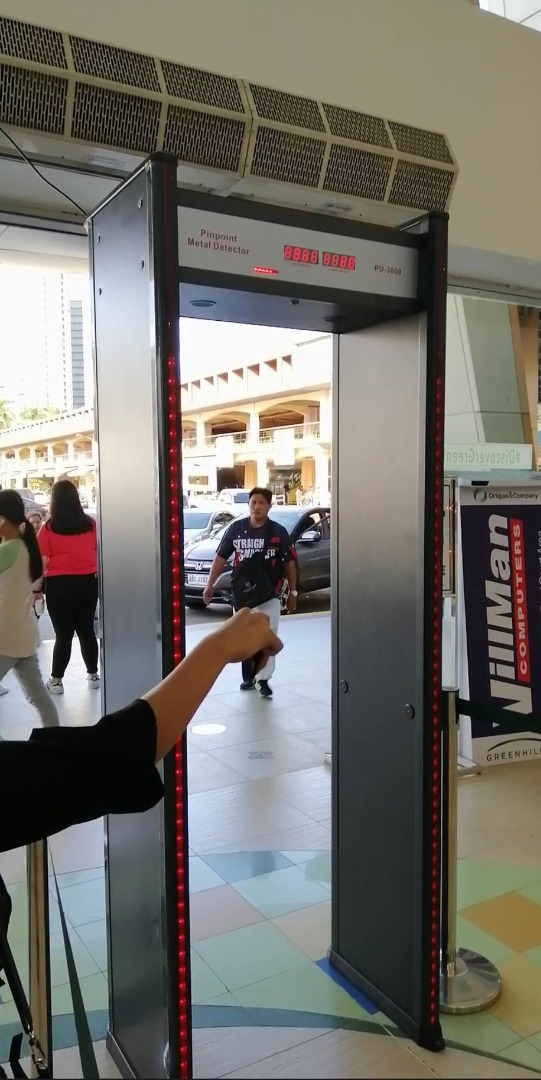 Walk Through Metal Detector PD-3000 6 Zones Hotel/Malls/Condominium Etc ...