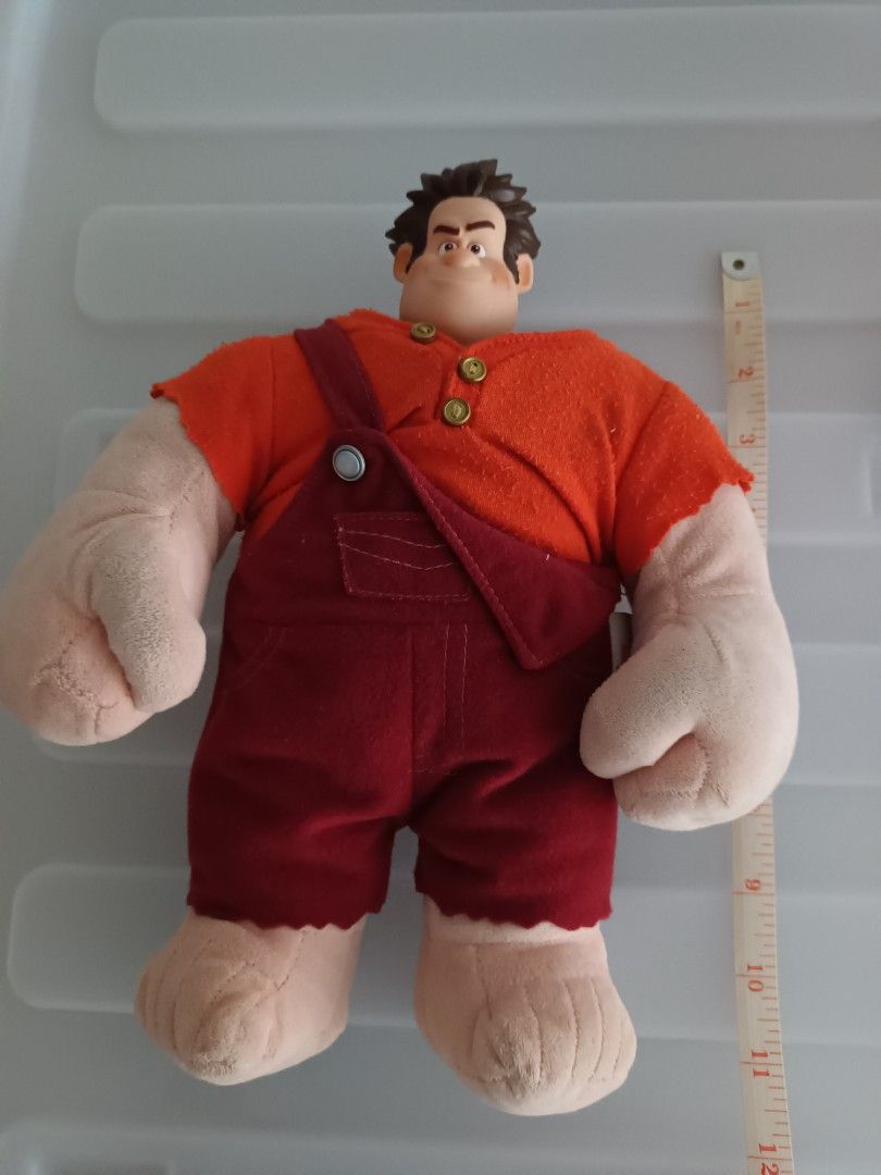 Wreck it Ralph plush toy, Hobbies & Toys, Toys & Games on Carousell