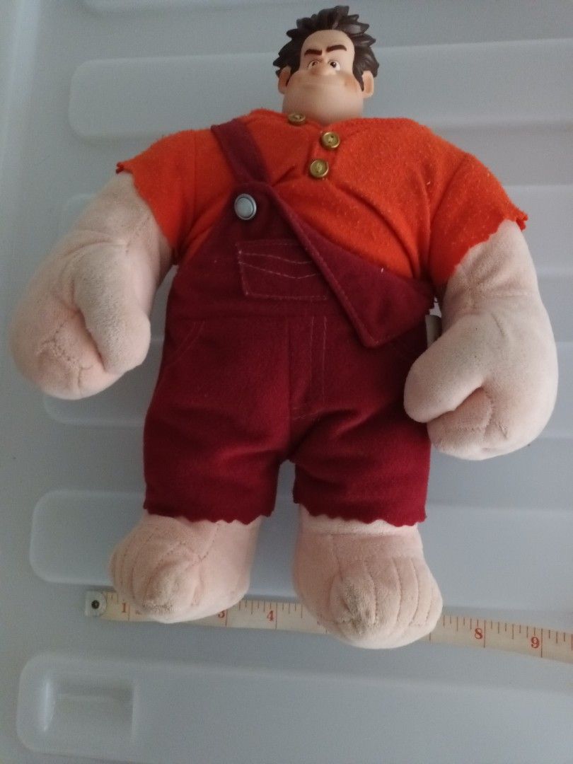 Wreck it Ralph plush toy, Hobbies & Toys, Toys & Games on Carousell