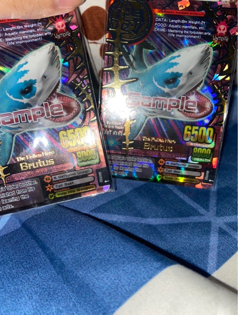 BUY Sample cards - Animal kaiser, Hobbies & Toys, Toys & Games on Carousell