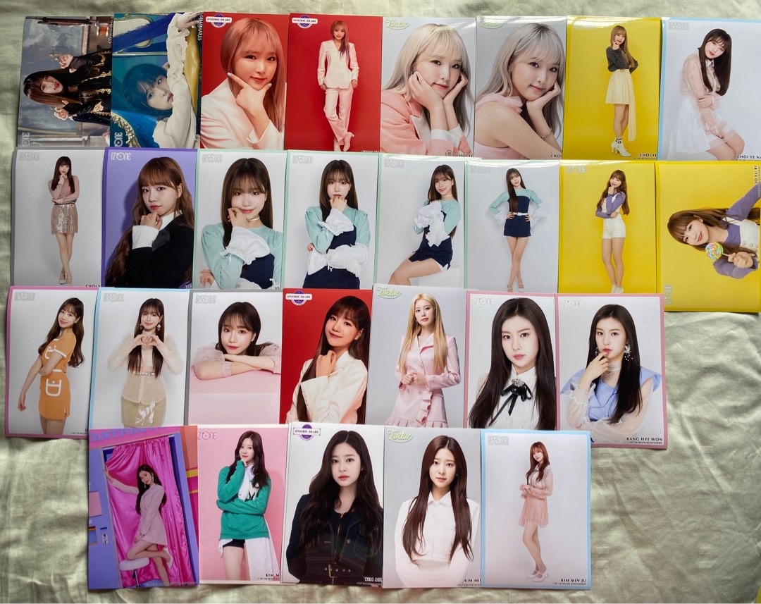 [wts] iz*one izone japan raw bromide photos Choi yena jo Yuri Kim minju ...