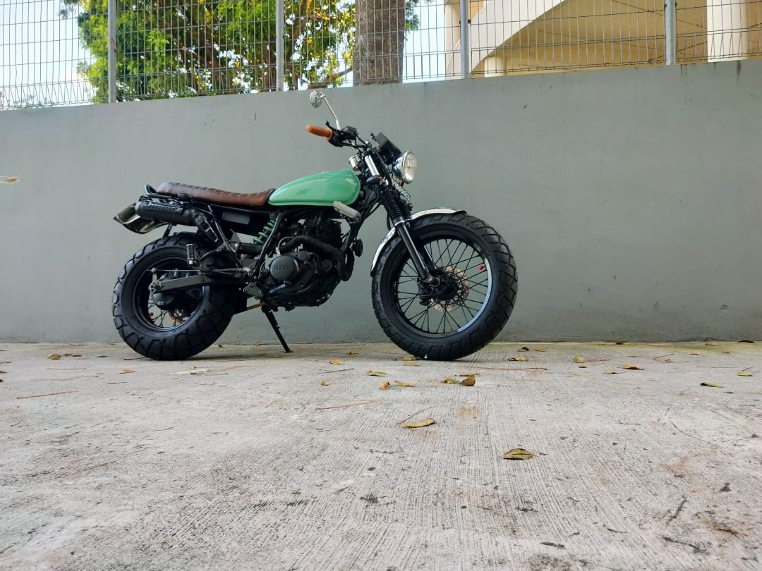 Yamaha TW200 Cafe Racer Custom, Motorcycles, Motorcycles for Sale ...