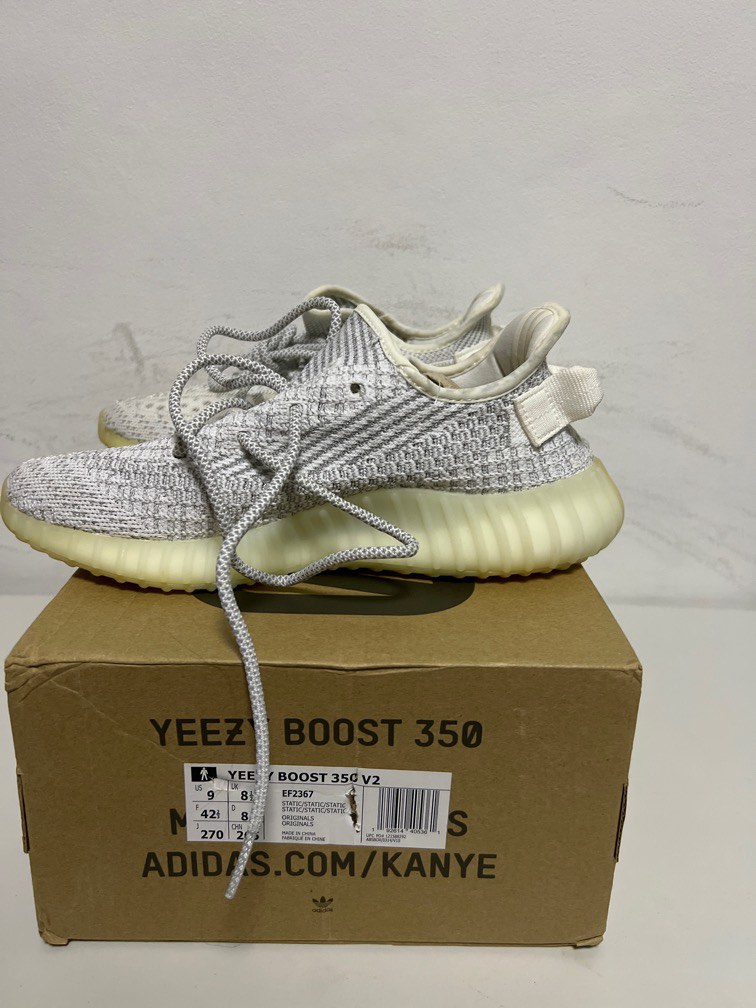 Yeezy Boost 350V2 “static reflective”, Men's Fashion, Footwear ...