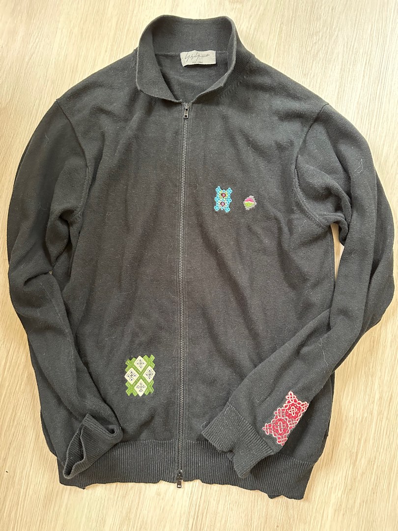 Yohi Yamamoto Pour Homme jacket zipper 3 mens, 男裝, 外套及戶外衣服 - Carousell