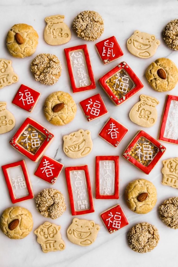 100% Homemade CNY Cookies, Food & Drinks, Homemade Bakes on Carousell