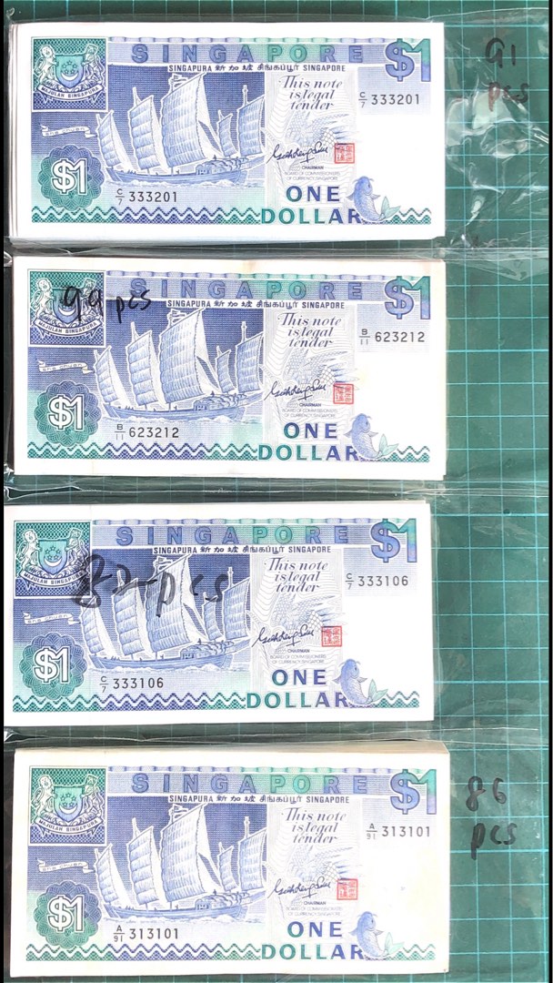 $1 Ship series currency UNC new note, Hobbies & Toys, Memorabilia & Collectibles, Currency on ...