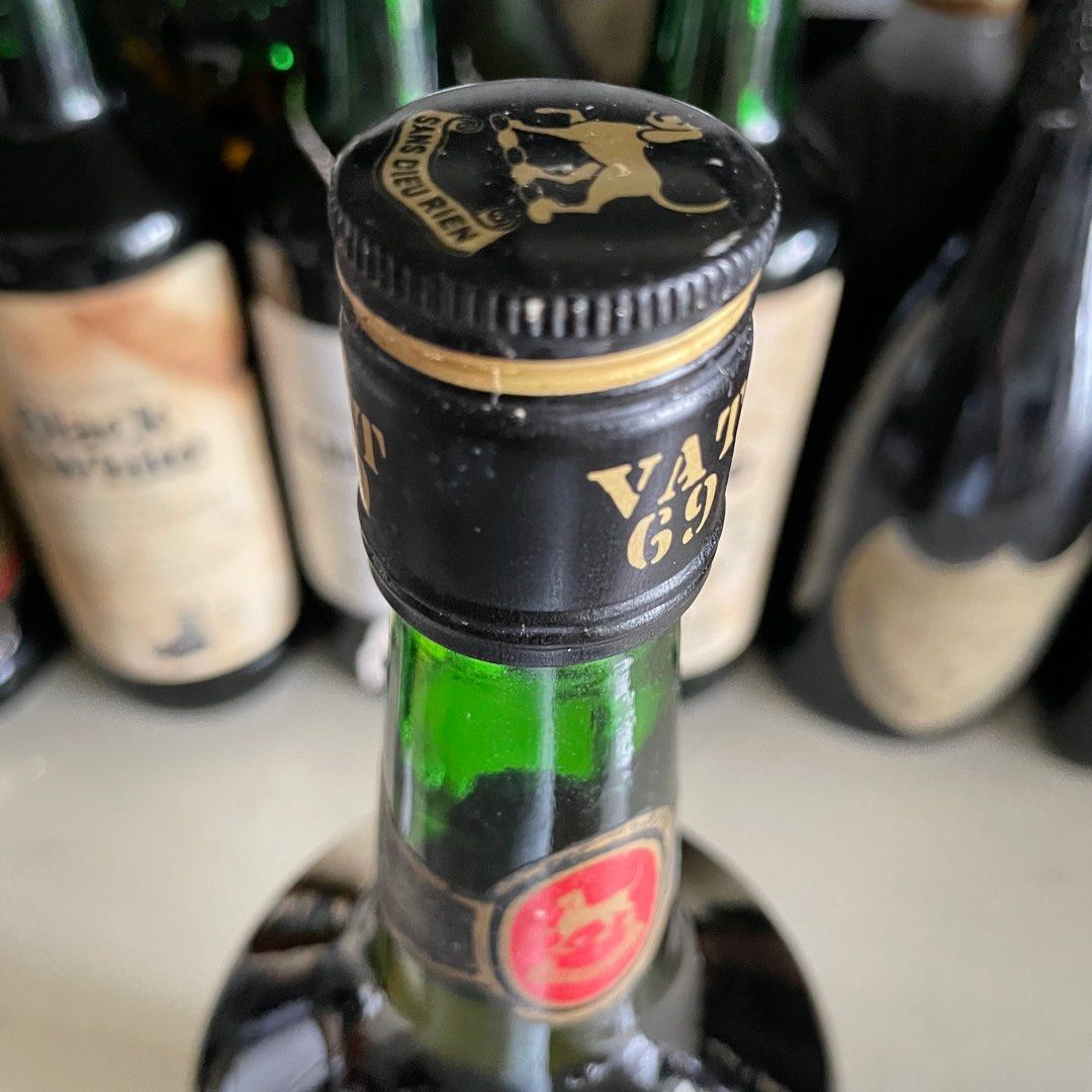 1L Vat 69 nice whisky vintage blended scotch 1000ml, Food & Drinks ...