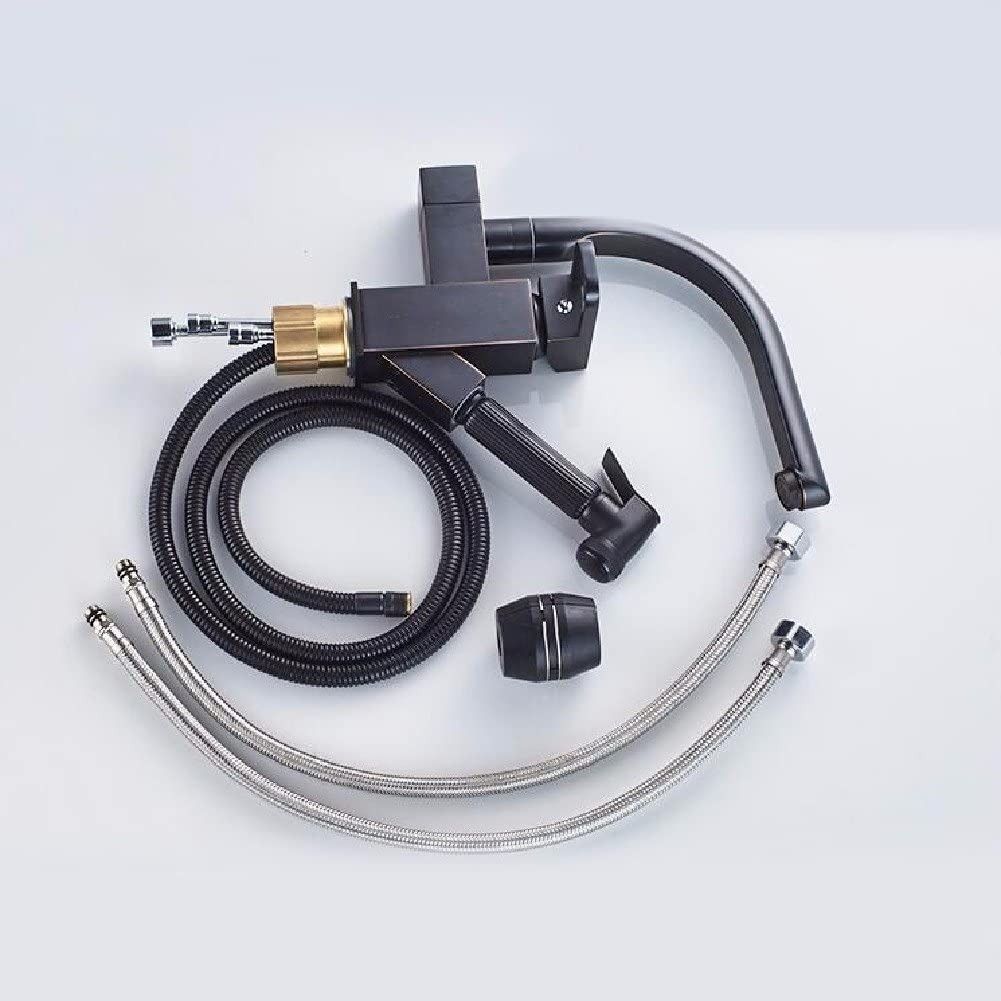 [3473] Basin Sink Mixer Tap Drawing Telescopic Kitchen Cold Hot Tap ...