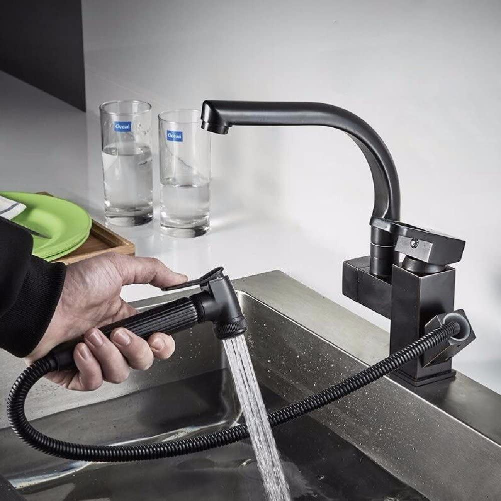 [3473] Basin Sink Mixer Tap Drawing Telescopic Kitchen Cold Hot Tap ...