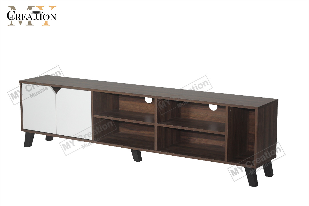 6 ft TV Cabinet \ TV Rack \ TV Console \ 6 kaki Almari TV, Furniture ...