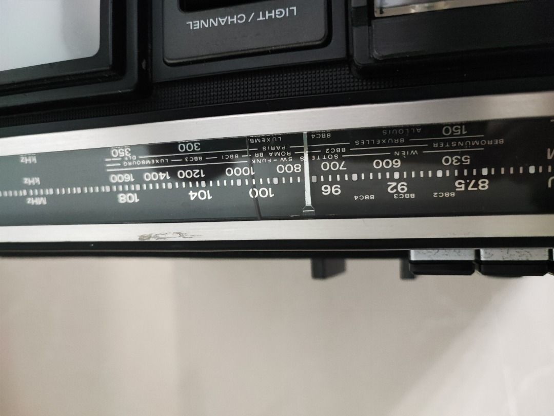 RARE 80s Vintage Retro Collectible Hitachi TV Colour TV Receiver Hifi ...