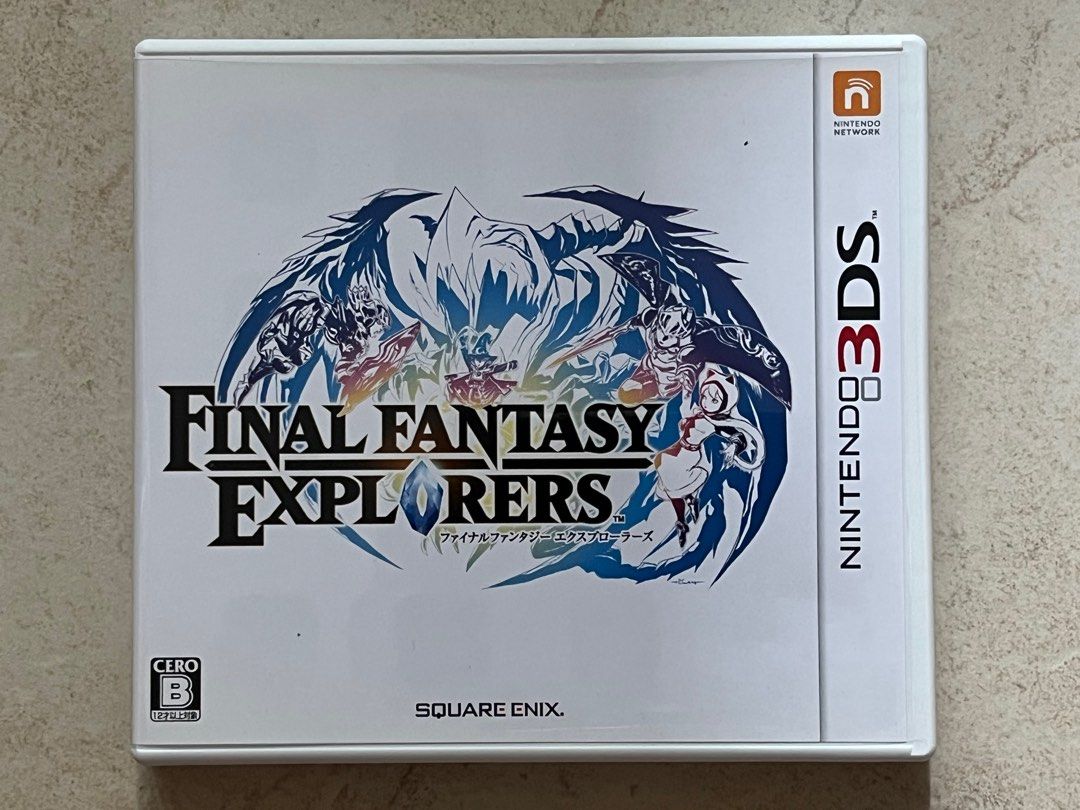 日版 3DS SQUARE ENIX FINAL FANTASY EXPLORERS FFEX 太空戰士 最終幻想 探險者們 , 電子遊戲 ...