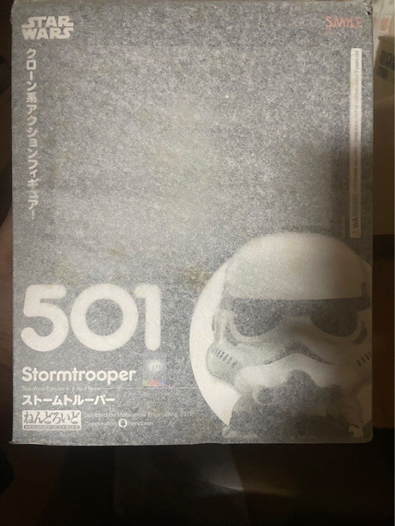 全新 正版 Good Smile Goodsmile nendoroid 黏土 501 Star Wars 星球大戰 白兵 ...