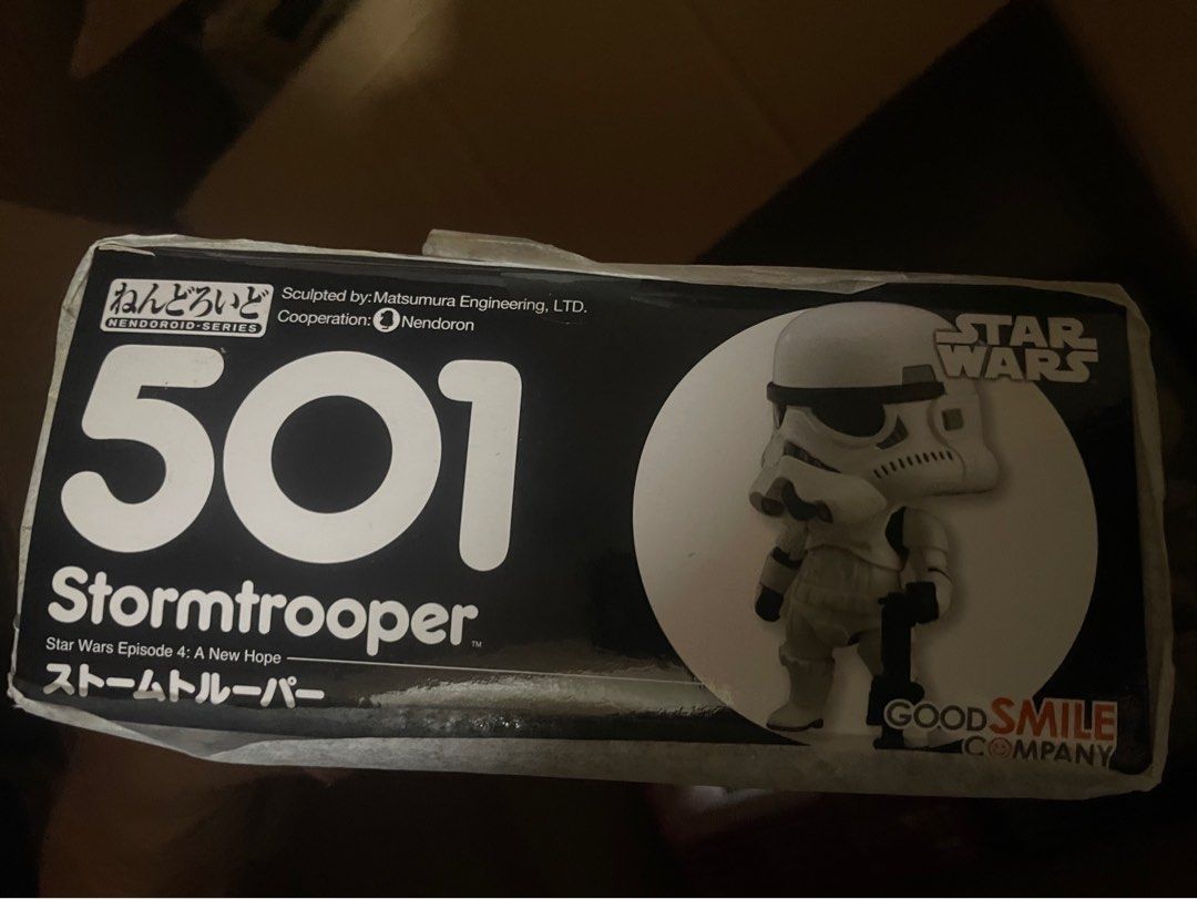 全新 正版 Good Smile Goodsmile nendoroid 黏土 501 Star Wars 星球大戰 白兵 ...
