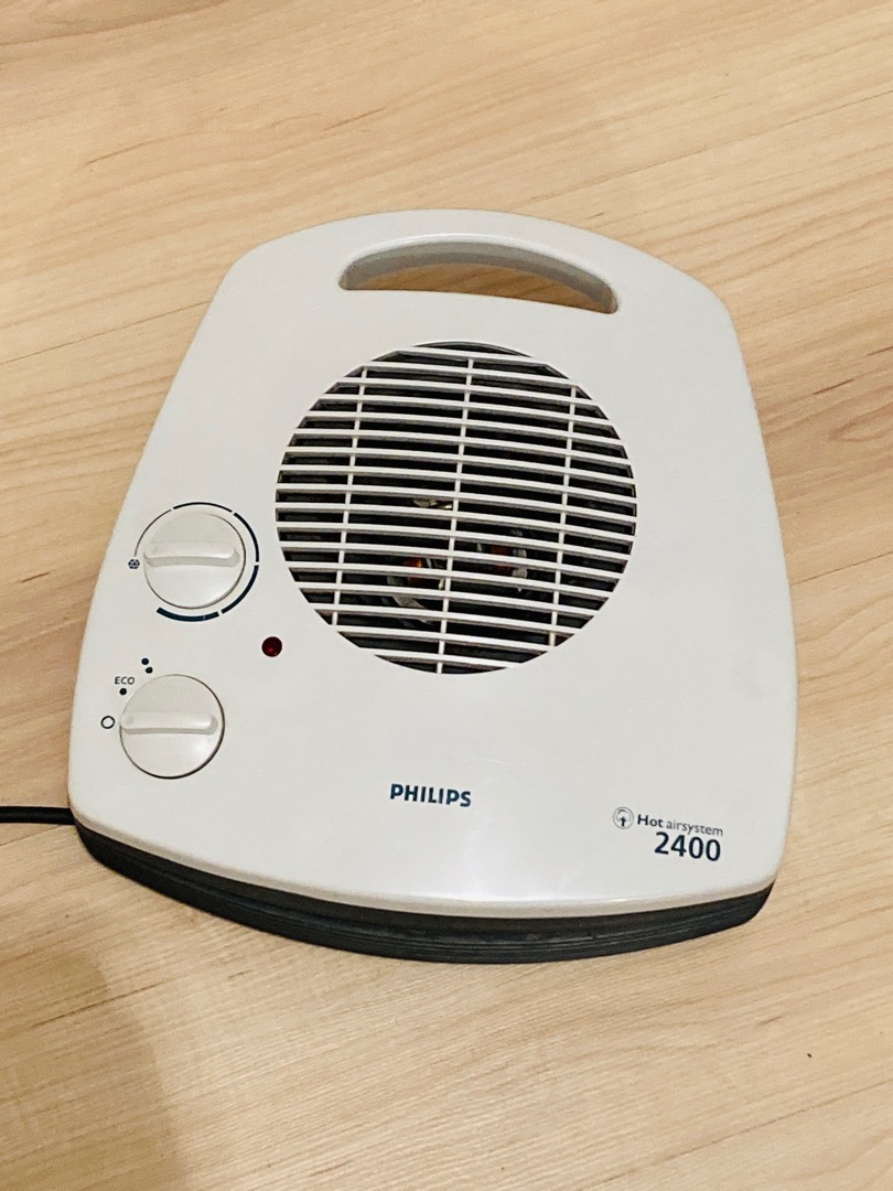 飛利浦暖風機 HD 3346/A｜英國製造｜平放式暖風機｜Philips Hot Airsystem 2400, 家庭電器, 冷氣機及暖風機 ...