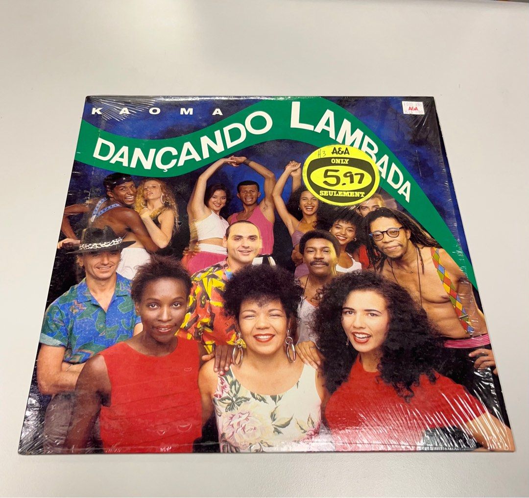 黑膠唱片 KAOMA Dancando Lambada, 興趣及遊戲, 音樂、樂器 & 配件, 音樂與媒體 - 黑膠碟 - Carousell