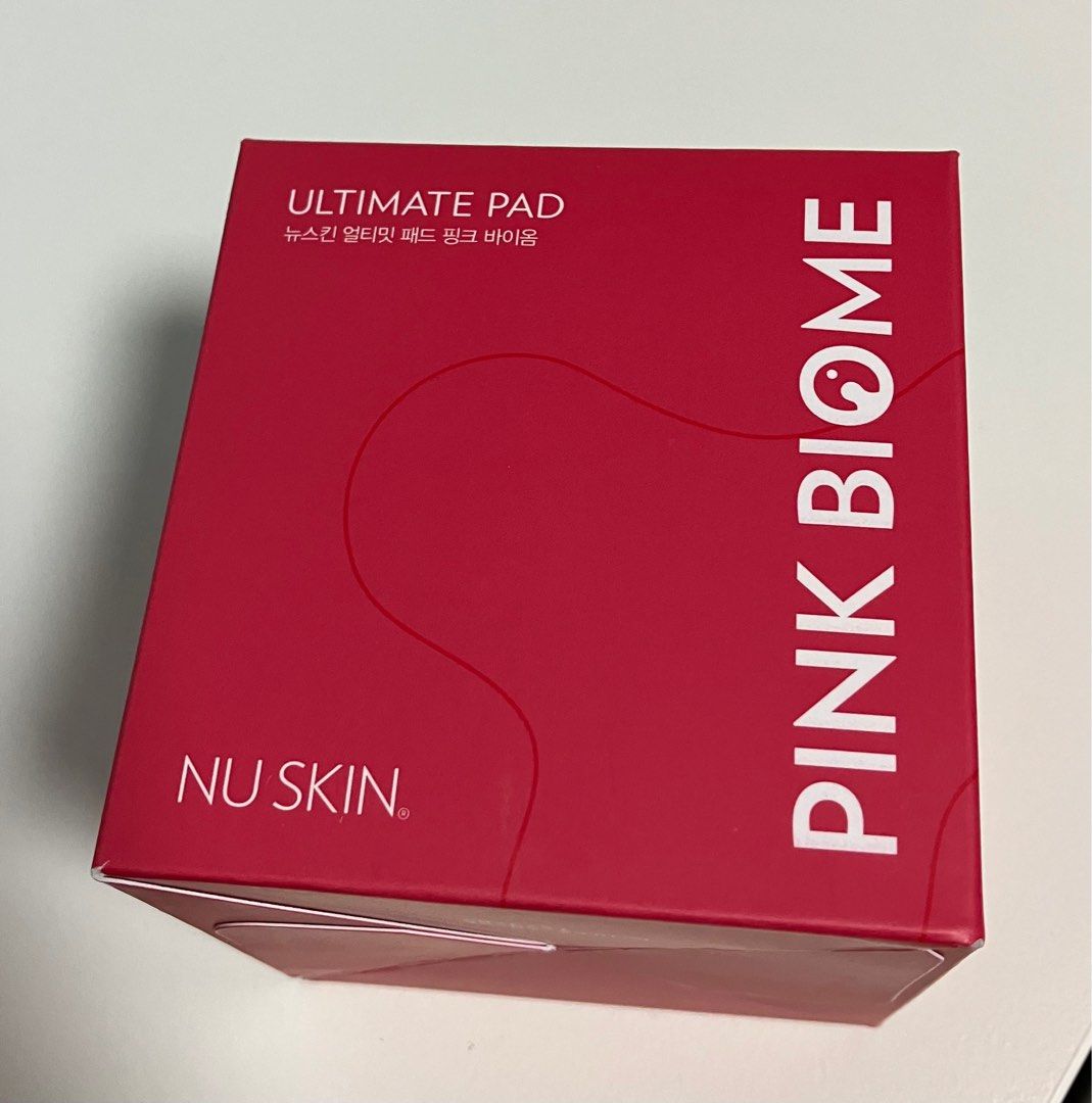 現貨韓國 Nuskin Ultimate pad Pink Biome nu skin 皮膚需要的益生菌, 美容＆個人護理, 健康及美容 ...