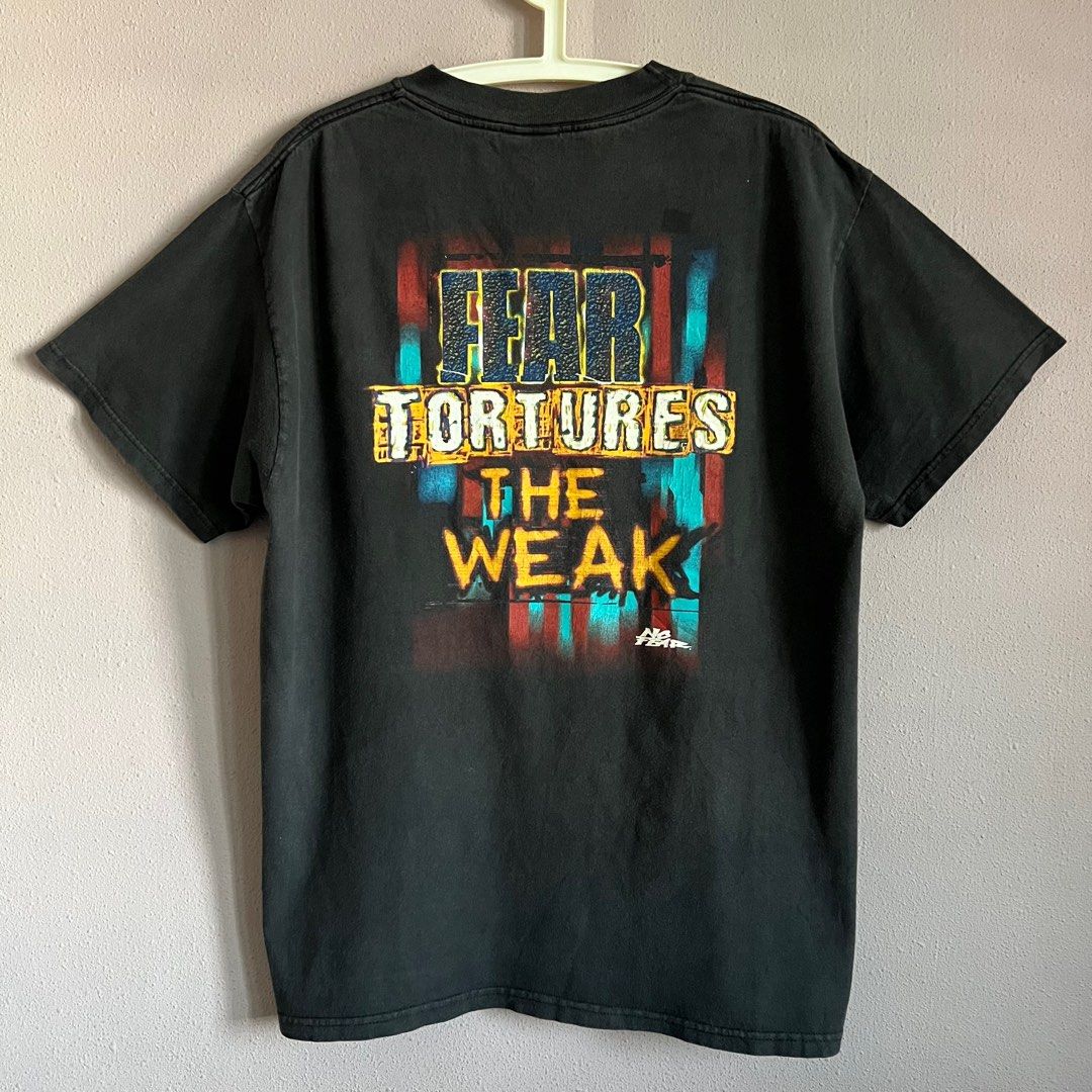 ️ Vintage late 90s rare No Fear tee shirt, front and back print designs ...