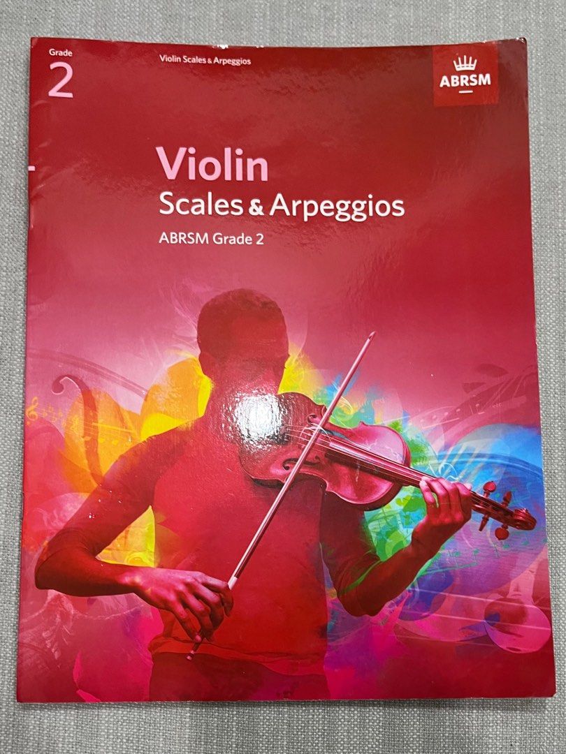 ABRSM Violin Scales & Arpeggios Grade 2, Hobbies & Toys, Music & Media ...