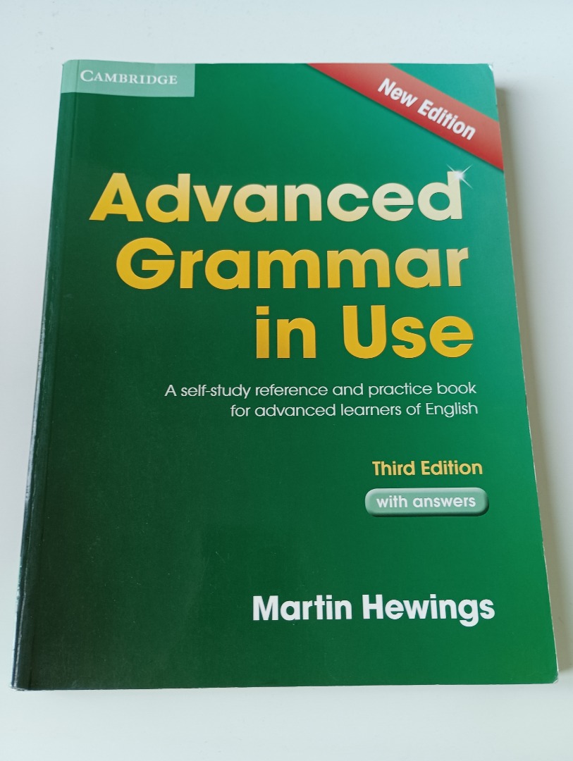 Advanced Grammar in Use Third edition Book with answers (原價280，九成新), 興趣及遊戲, 書本 & 文具, 教科書 - Carousell