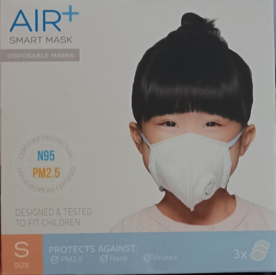 Air+ Smart Mask, Health & Nutrition, Face Masks & Face Shields on Carousell