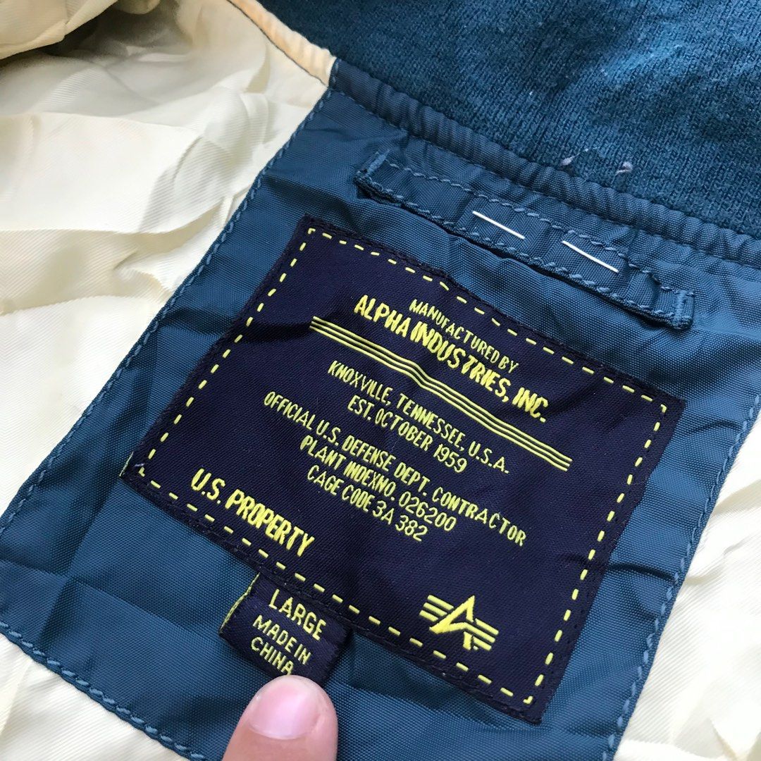 Alpha Industries - Military Bomber Jacket, Men's Fashion, Coats ...