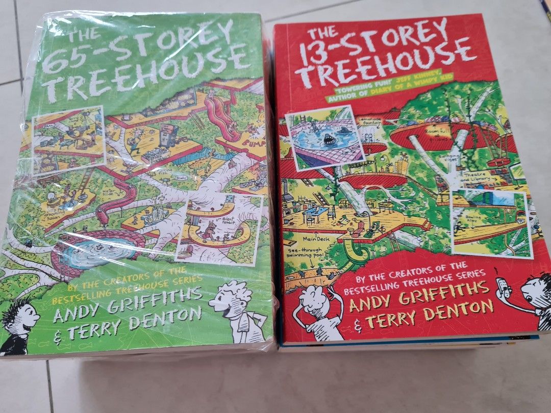 Andy Griffiths and Terry Denton The Treehouse Children Story Books ...