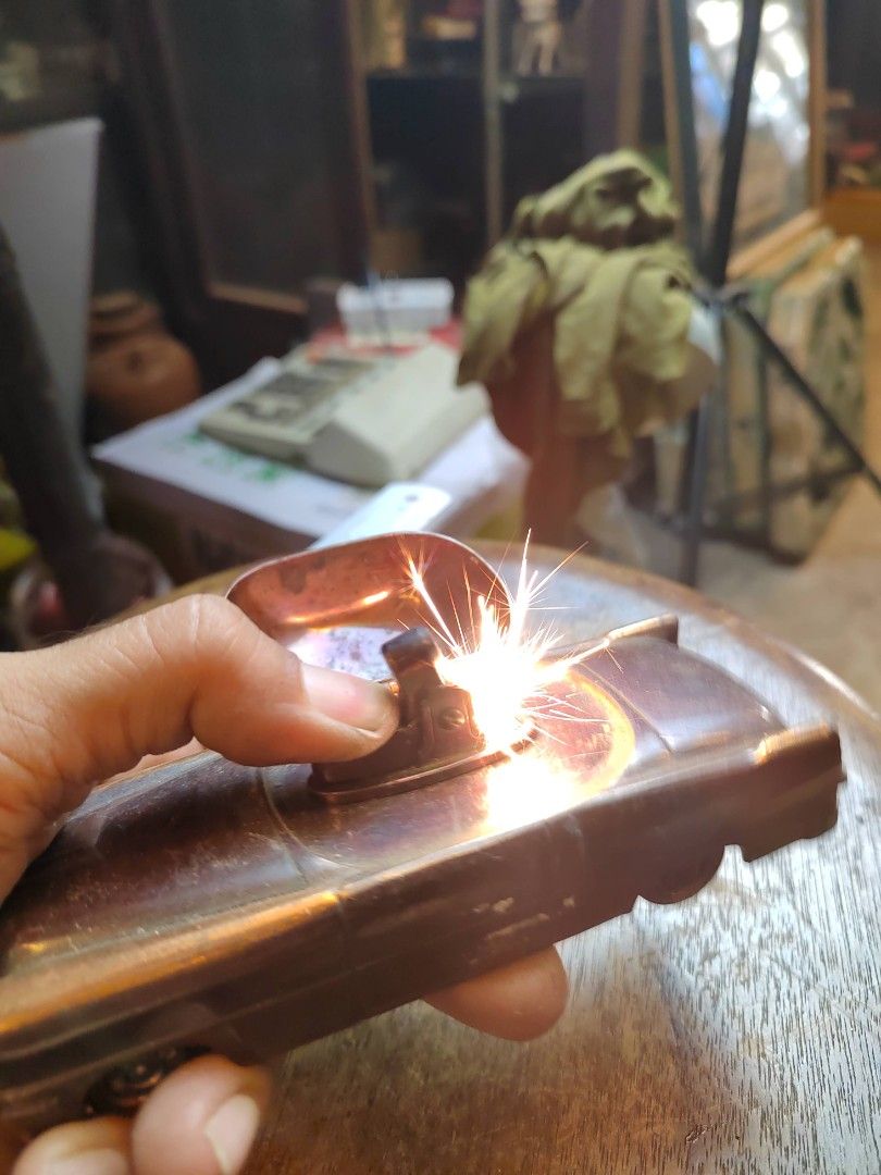 Antique car shaped lighter, Hobbies & Toys, Collectibles & Memorabilia ...