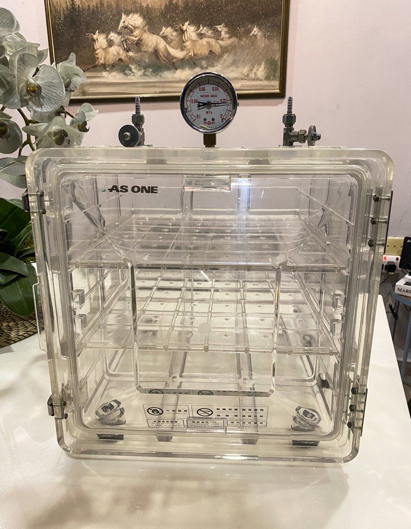 As One Vacuum Chamber/Desiccator MVD300 Made In Japan, Furniture & Home ...