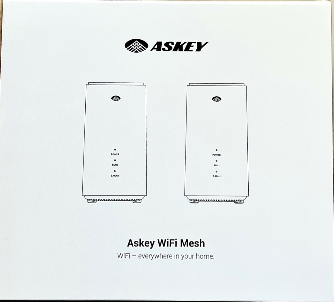 Askey WiFi Mesh (WiFi Everywhere In Your Home), Computers & Tech, Parts ...