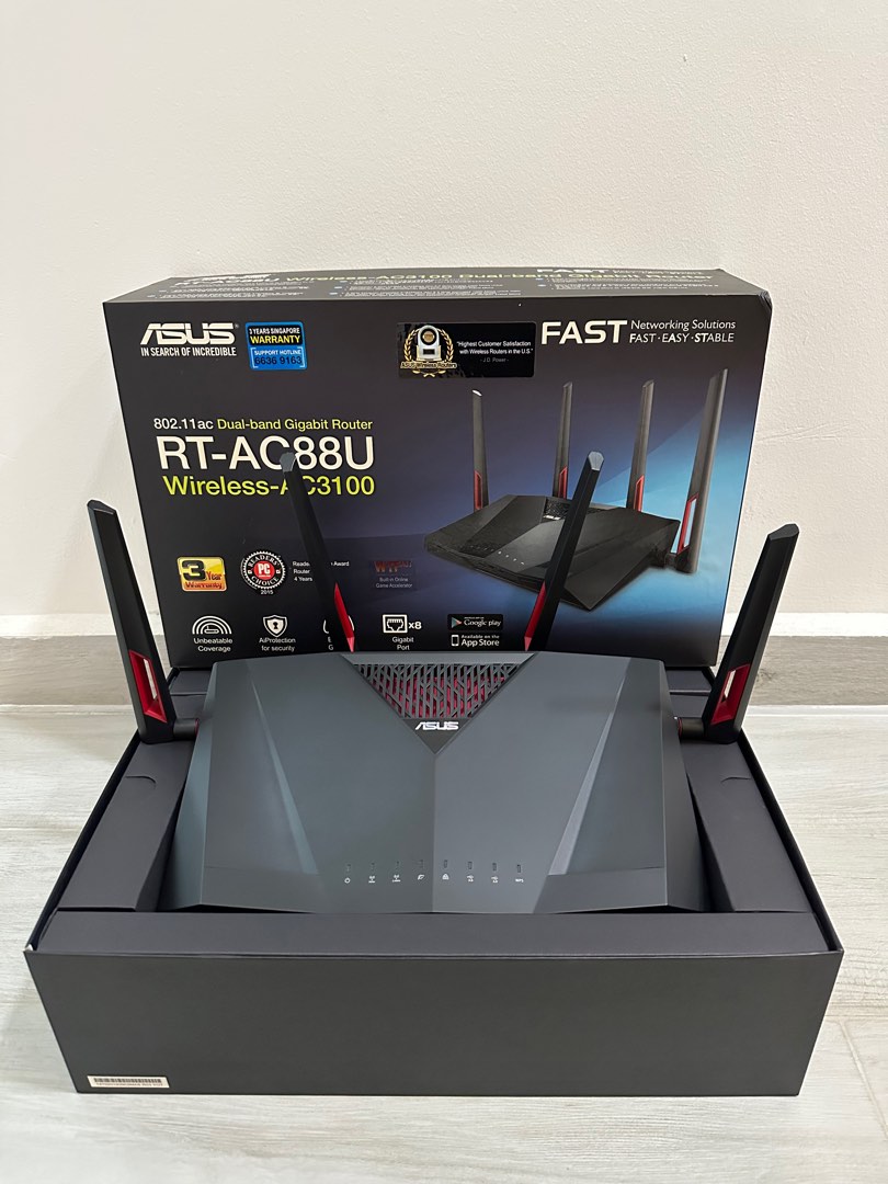 ASUS RT-AC88U, Computers & Tech, Parts & Accessories, Networking on ...