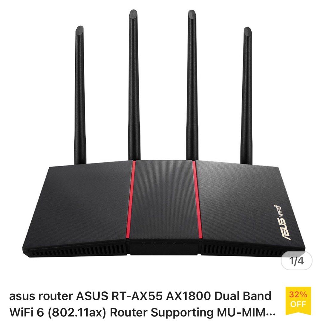 Asus smart wifi router, Computers & Tech, Parts & Accessories, Other ...