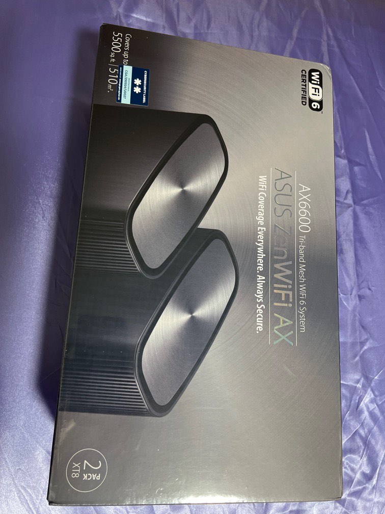 ASUS Zenwifi AX6600 Tri-band mesh wifi 6 wifi6, Computers & Tech, Parts ...