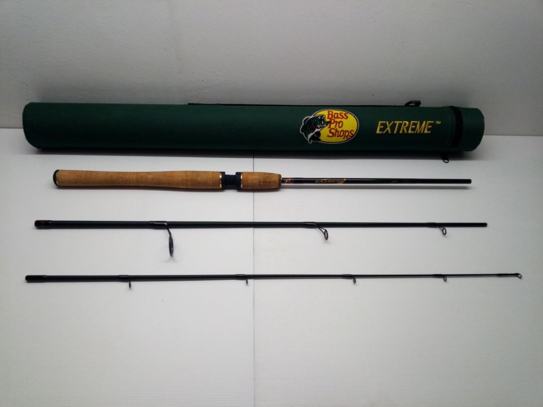 Bass Pro Shops Extreme XPS Travel Rod, Sports Equipment, Fishing on ...