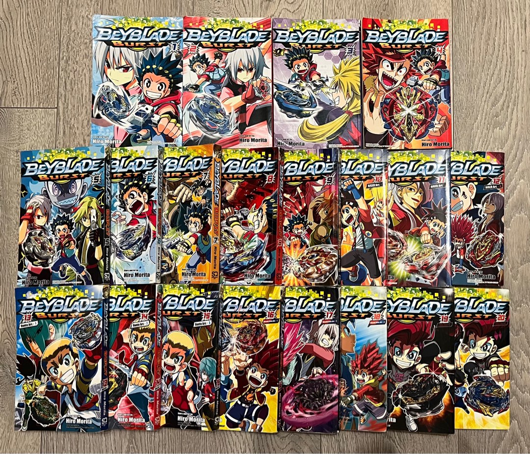 Beyblade comic books (whole set), Hobbies & Toys, Books & Magazines ...