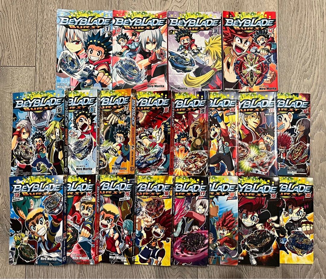 Beyblade comic books (whole set), Hobbies & Toys, Books & Magazines ...