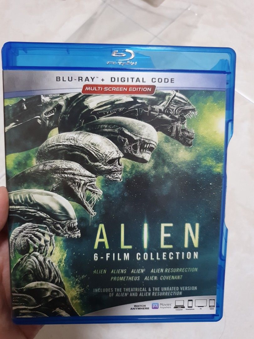 Bluray / Blu Ray : Alien Collection, Hobbies & Toys, Music & Media, CDs ...