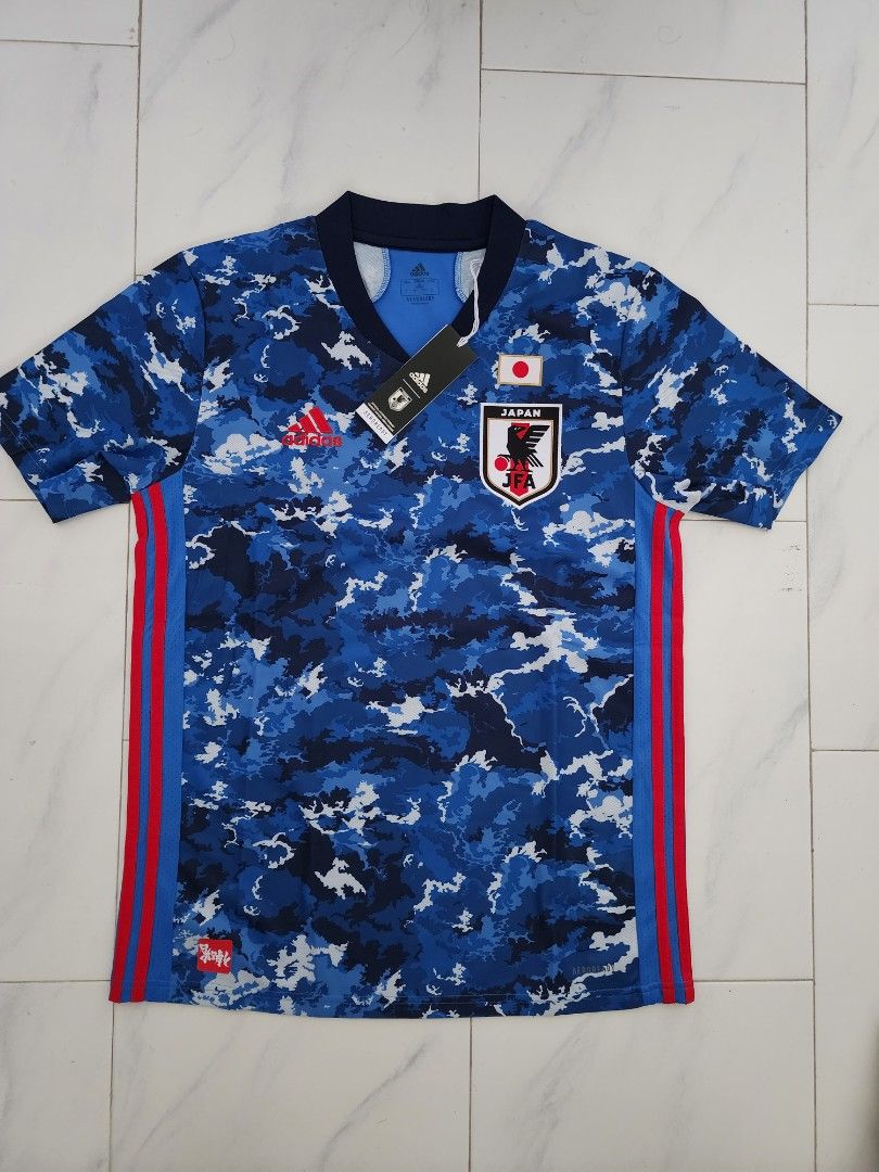 BN Authentic Adidas Japan Home Jersey, Men's Fashion, Activewear on ...